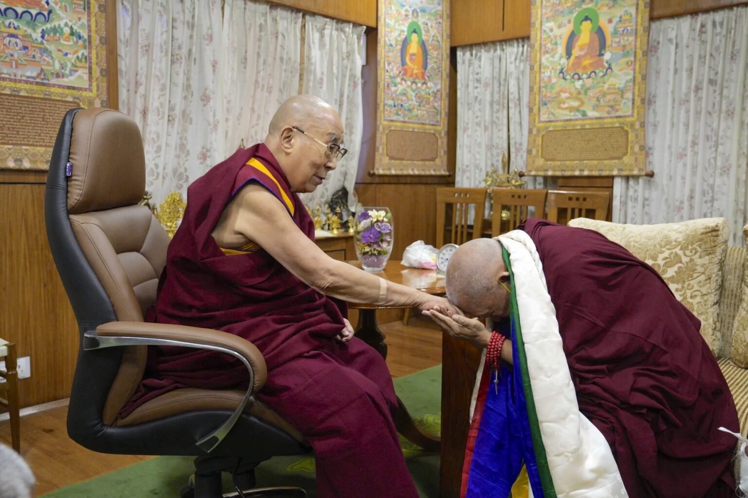 🧡MANJUSHRI REZITATION für Lama Zopa Rinpoche - Panchen Losang Chogyen ...